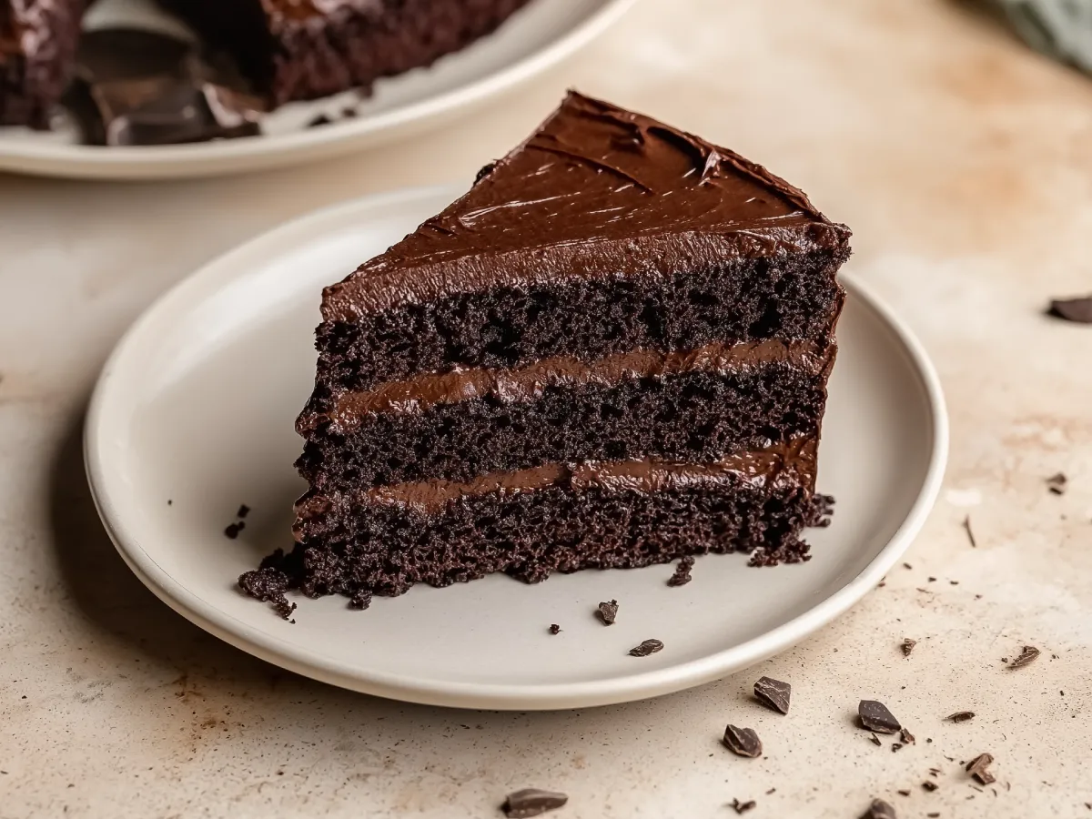 Decadent Matilda Chocolate Cake Recipe with Fudge Frosting
