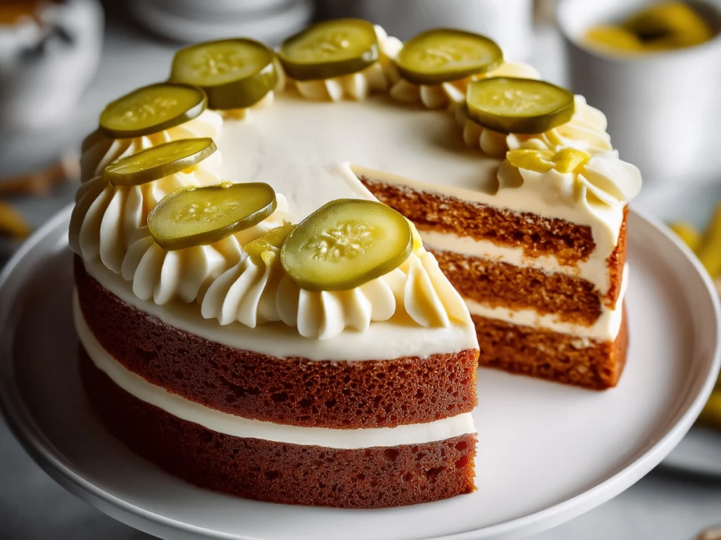 The Best Pickle Cake Recipe You’ll Ever Bake In Today