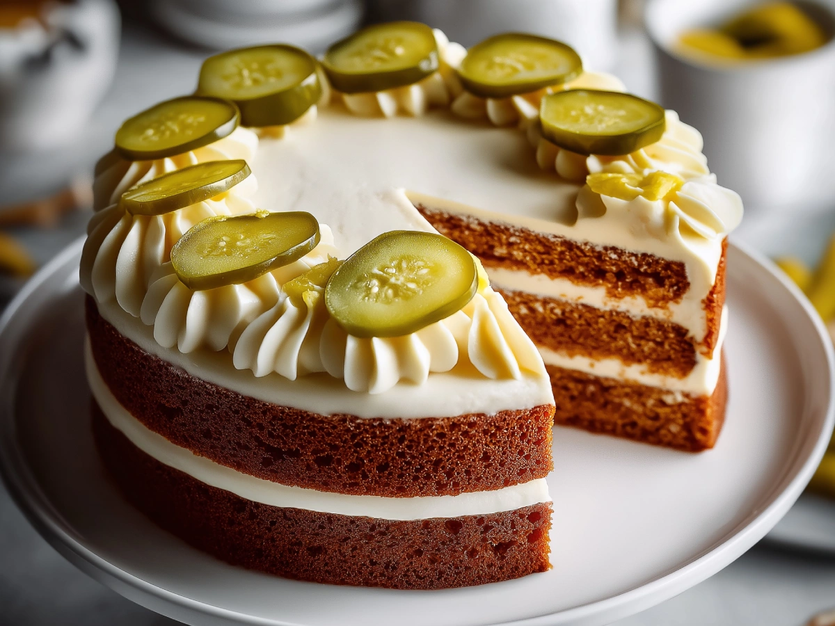 The Best Pickle Cake Recipe You’ll Ever Bake In Today