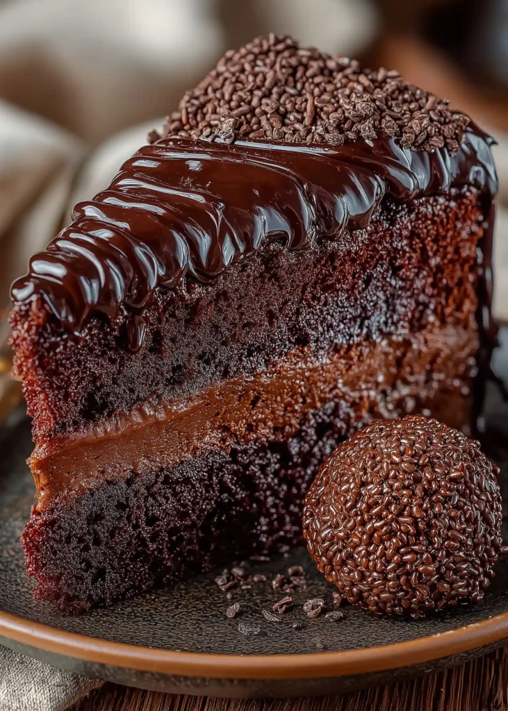 Brigadeiro Cake Recipe: The Best Moist Chocolate Layer Cake
