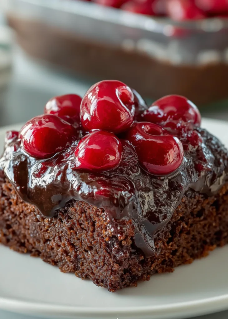 Chocolate Cherry Cake Recipe – The Best Moist & Easy Dessert