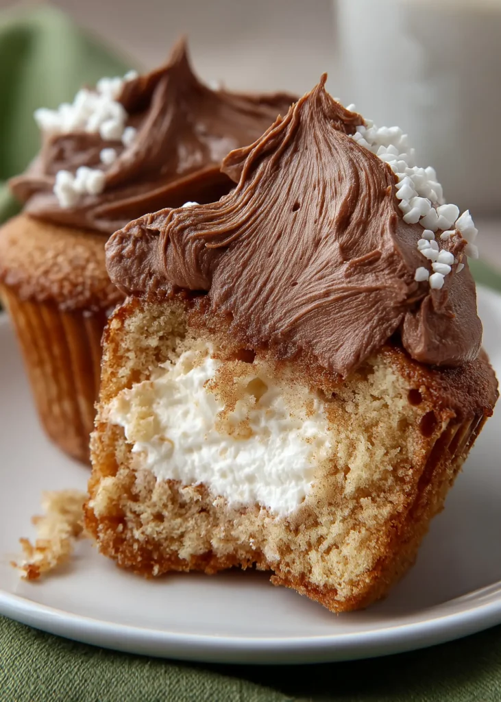 The Best Cinnamon Graham S'more Cupcakes - Easy To Make