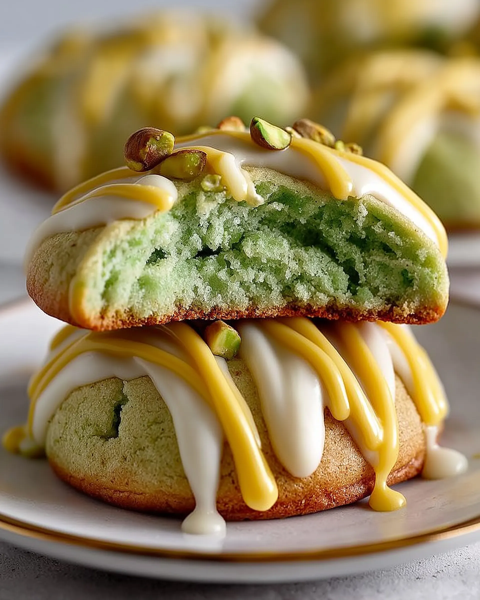Italian Pistachio Cookies Recipe - Wish-Cake.com