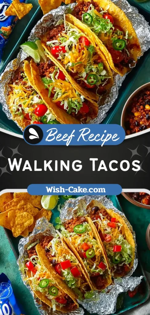 Walking Tacos Made Simple and Crowd Ready - Wish-Cake.com
