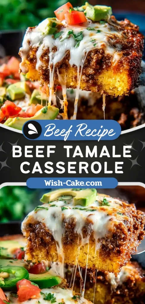 Beef Tamale Casserole Bold Comfort - Wish-Cake.com