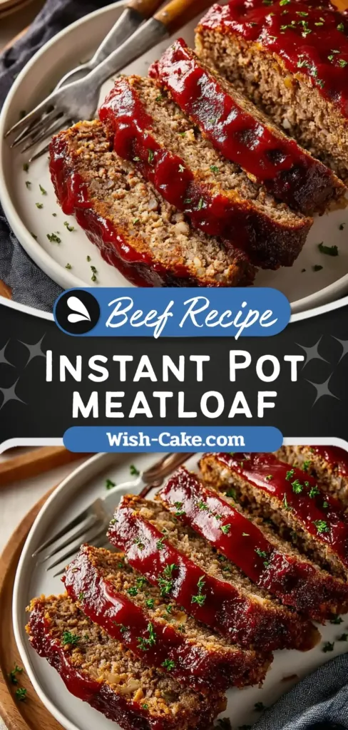 Instant Pot Meatloaf That Fails Never - Wish-Cake.com