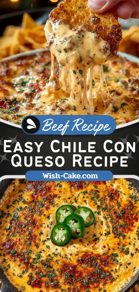 Chile Con Queso That Never Fails - Wish-Cake.com