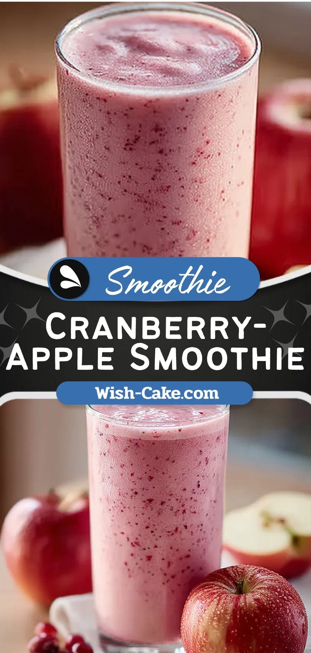 Apple-Peanut Butter Smoothie Shocking Creamy Boost - Wish-Cake.com