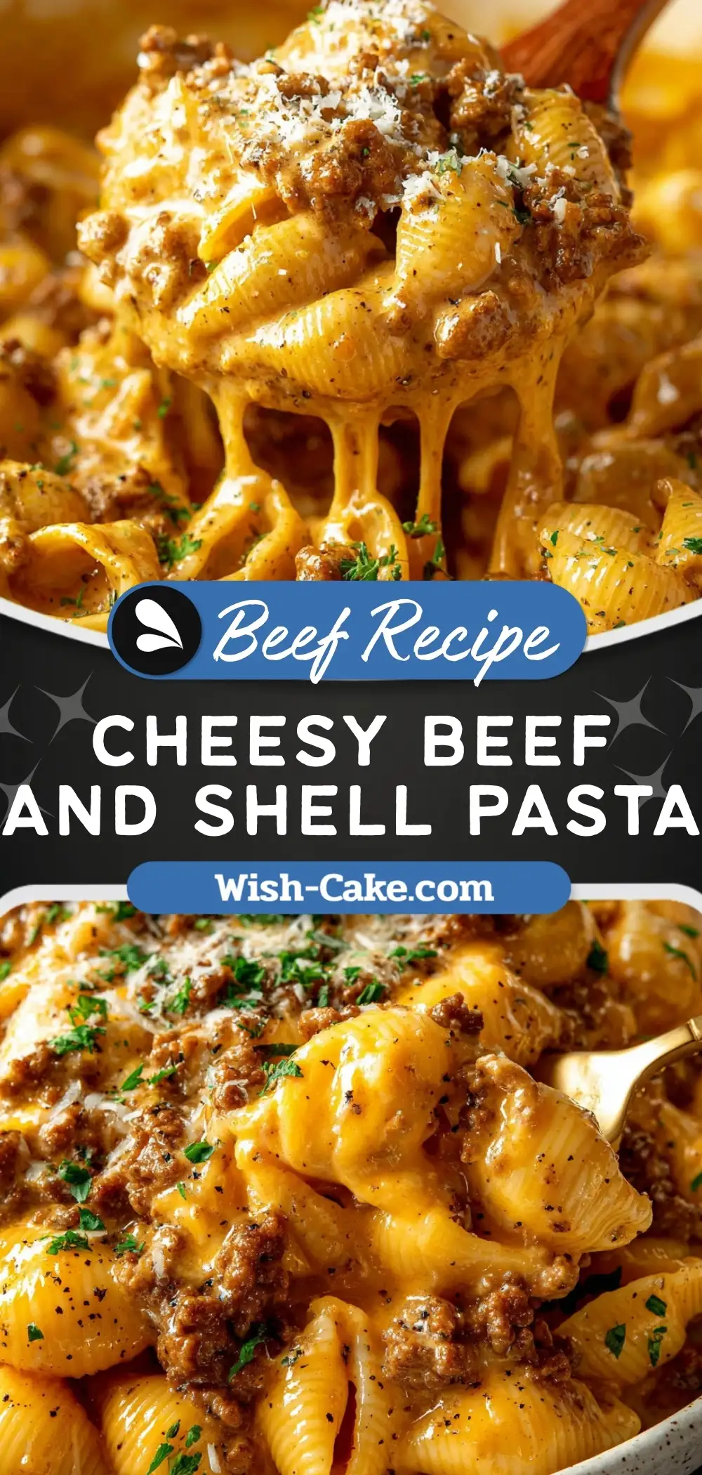Cheesy Garlic Butter Beef Pasta Ultimate Comfort - Wish-Cake.com