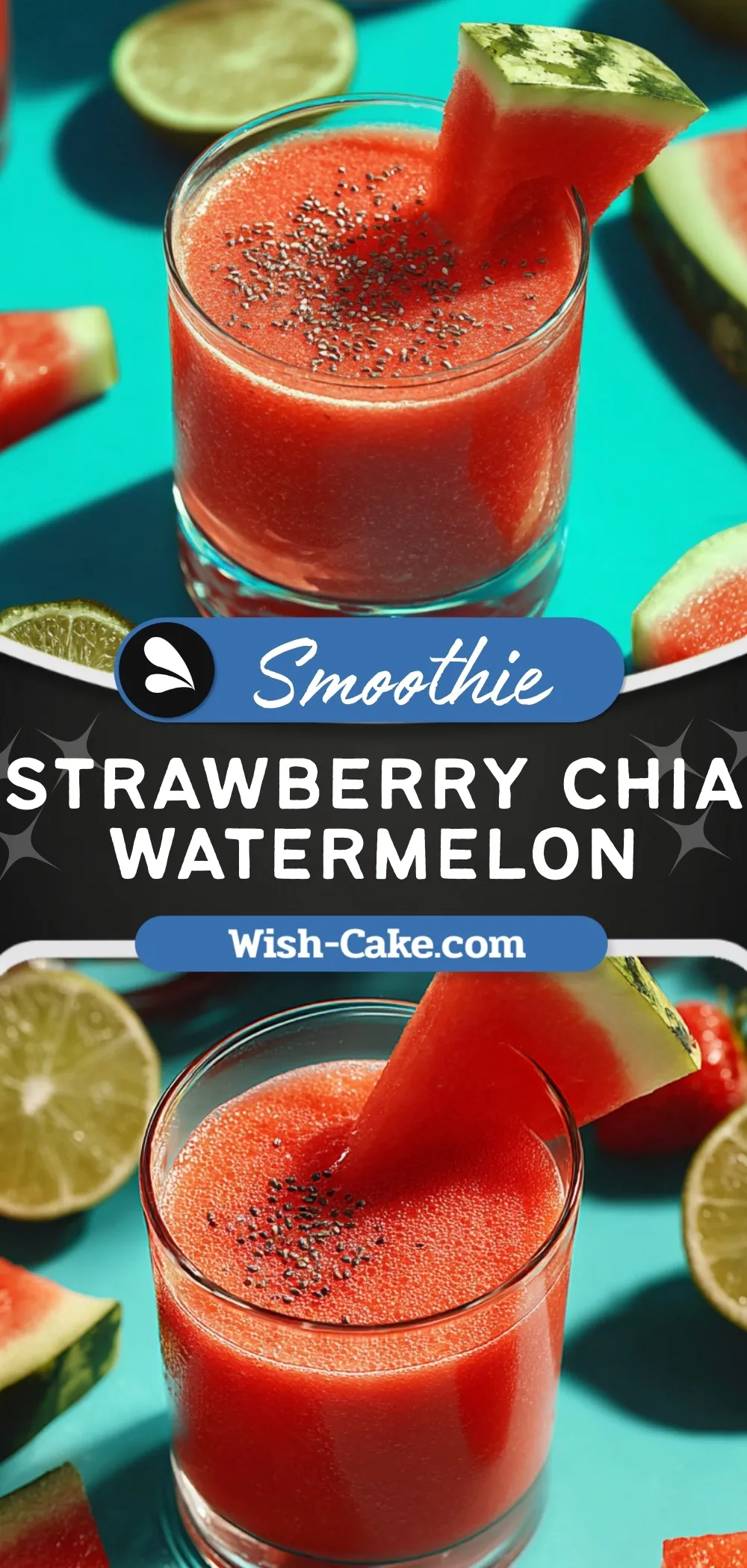 Blueberry Almond Butter Smoothie Powerful Boost - Wish-Cake.com